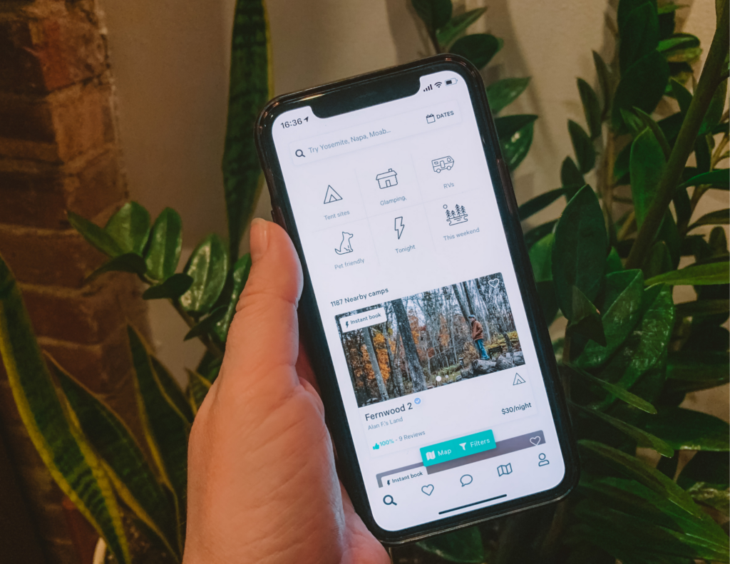 How We Booked Campsites with Hipcamp | Pitch To Passport